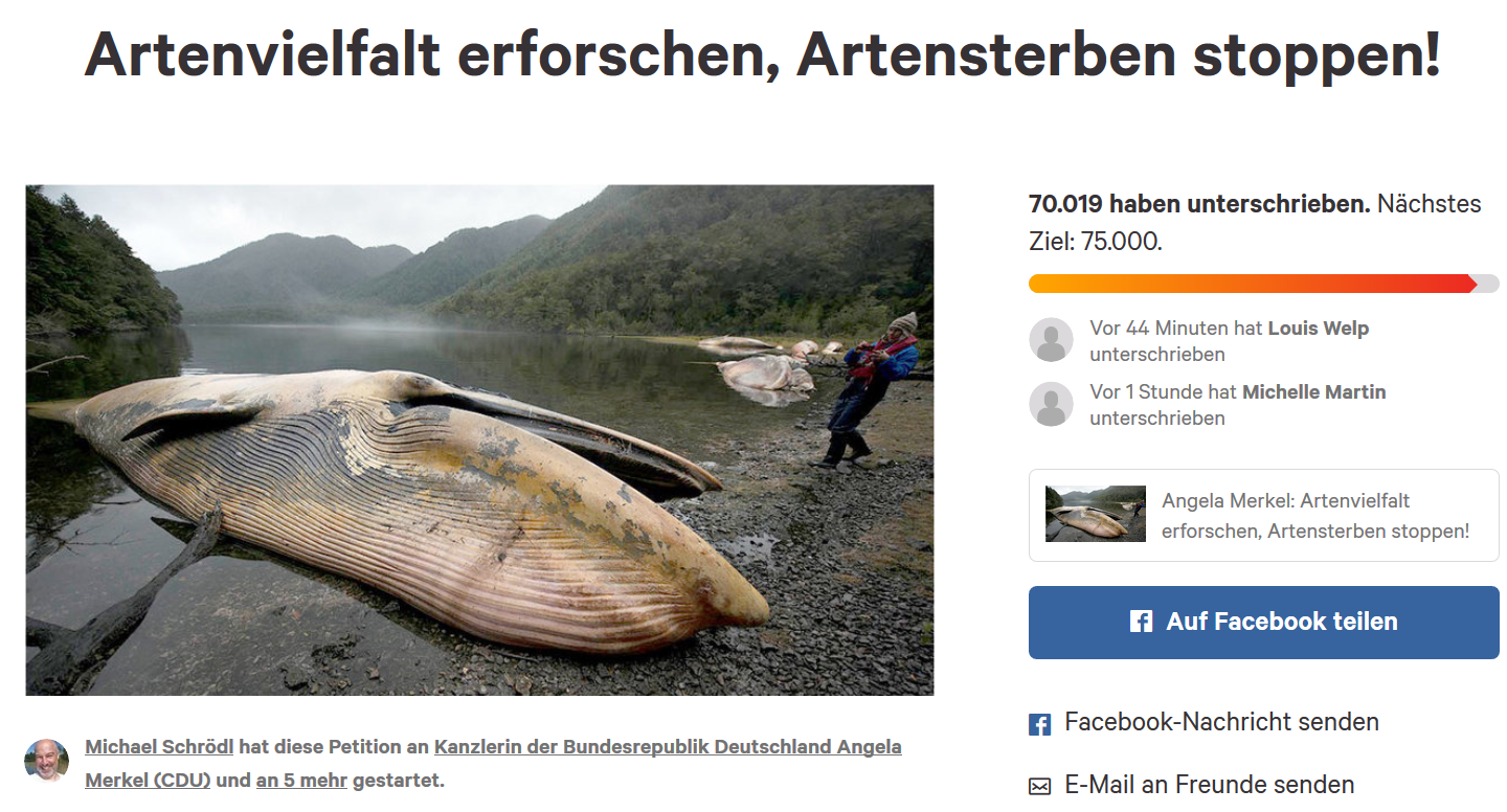 Gefährdung und die Rote Liste - Volksbegehren Artenvielfalt Gefährdung und die Rote Liste - Volksbegehren Artenvielfalt