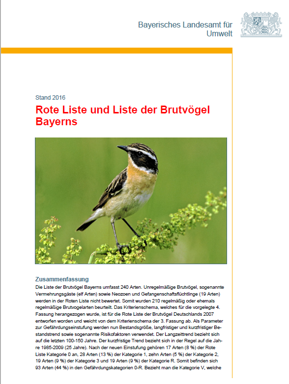 Gefährdung und die Rote Liste - Volksbegehren Artenvielfalt